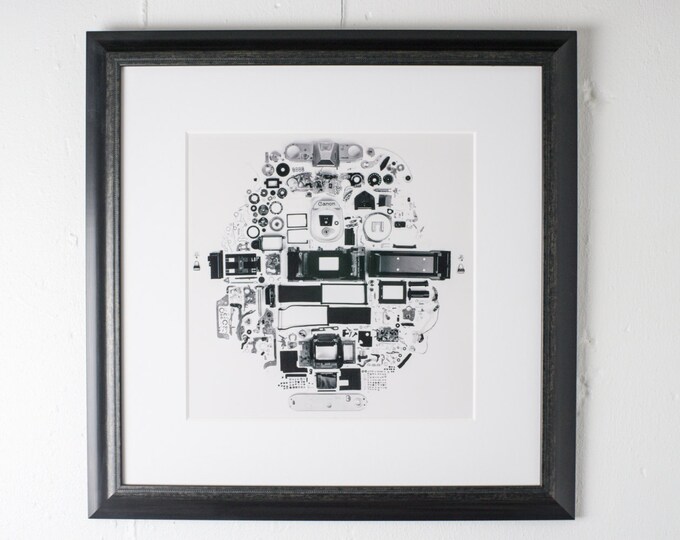 Canon AE-1 Exploded View Fine Art Print Canon Camera Wall Art, Decor, Photography Art ...