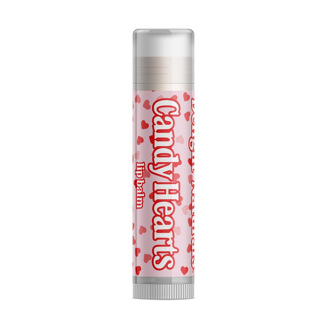 Delight Naturals Candy Hearts Lip Balm - Valentine's Day - Etsy
