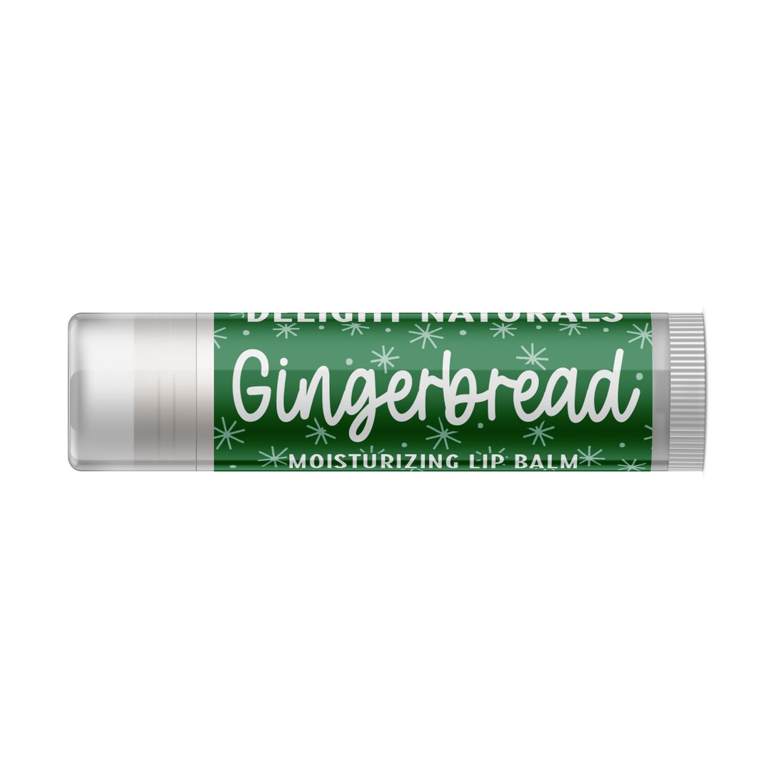 Delight Naturals Jumbo Gingerbread Lip Balm - Etsy