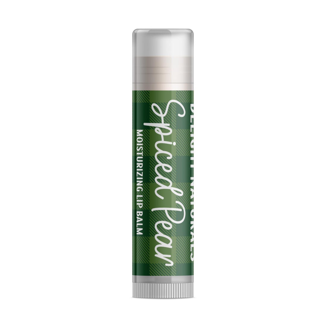 Delight Naturals Spiced Pear Lip Balm - Etsy