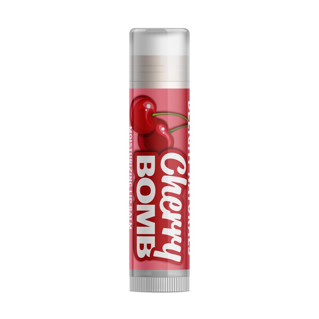Delight Naturals Cherry Bomb Lip Balm - Etsy