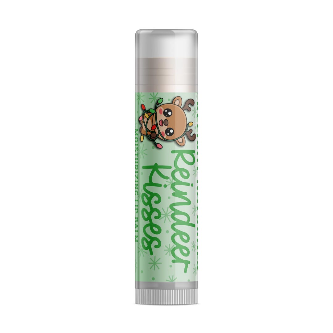 Delight Naturals Reindeer Kisses Lip Balm - Etsy