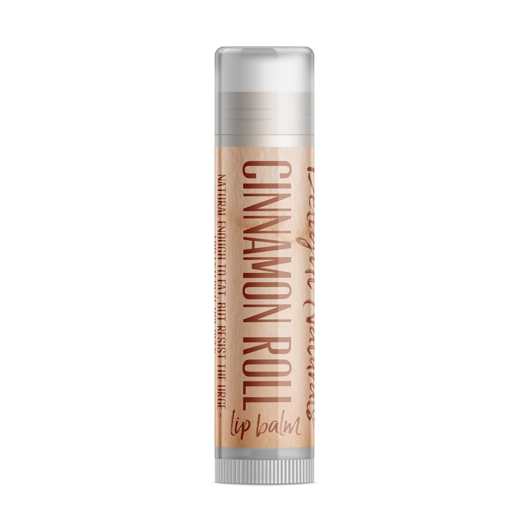 Delight Naturals Cinnamon Roll Lip Balm - Etsy