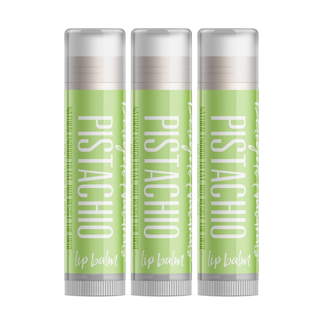 Delight Naturals Pistachio Lip Balm - Three Pack - Etsy
