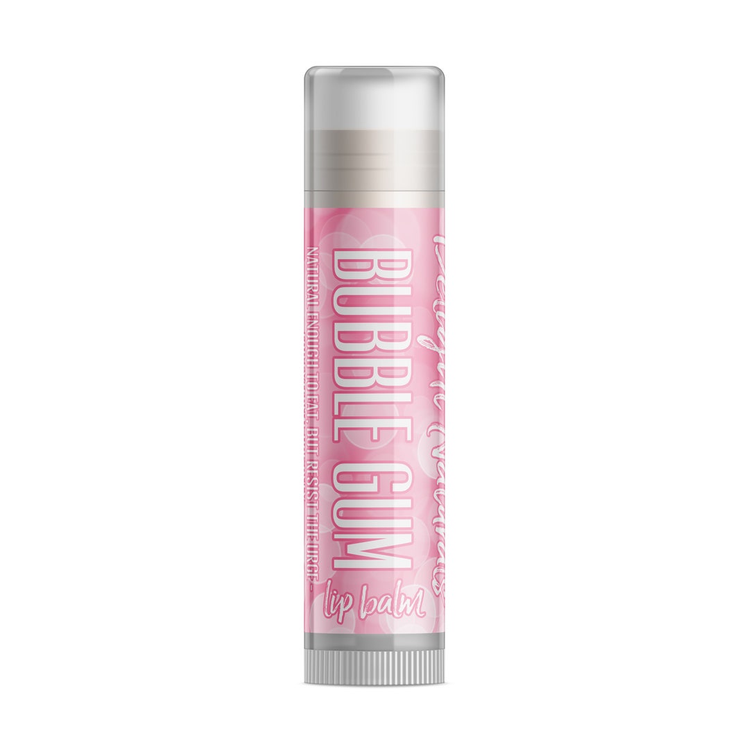 Delight Naturals Bubble Gum Lip Balm - Etsy