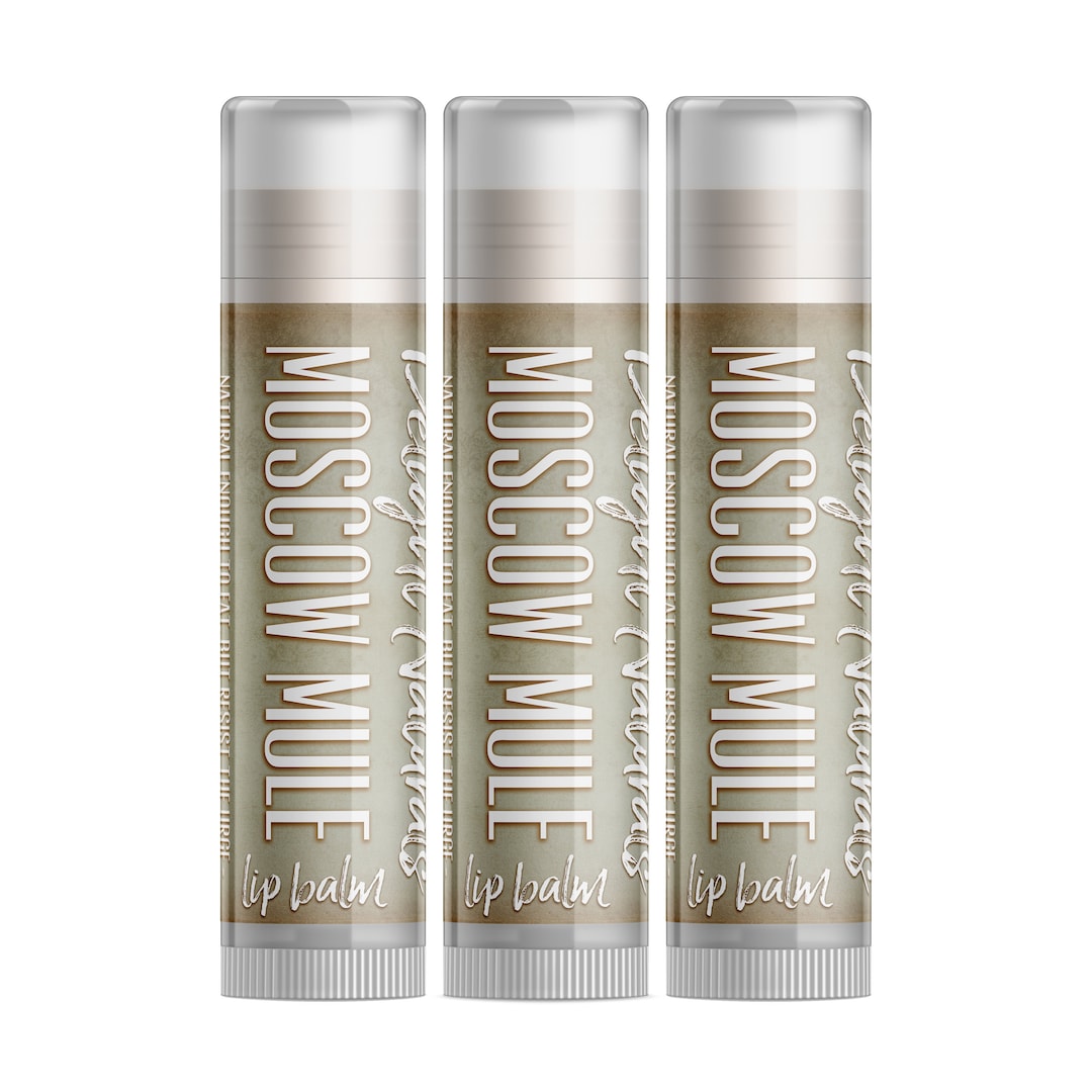 Moscow Mule Lip Balm Three Pack - Etsy