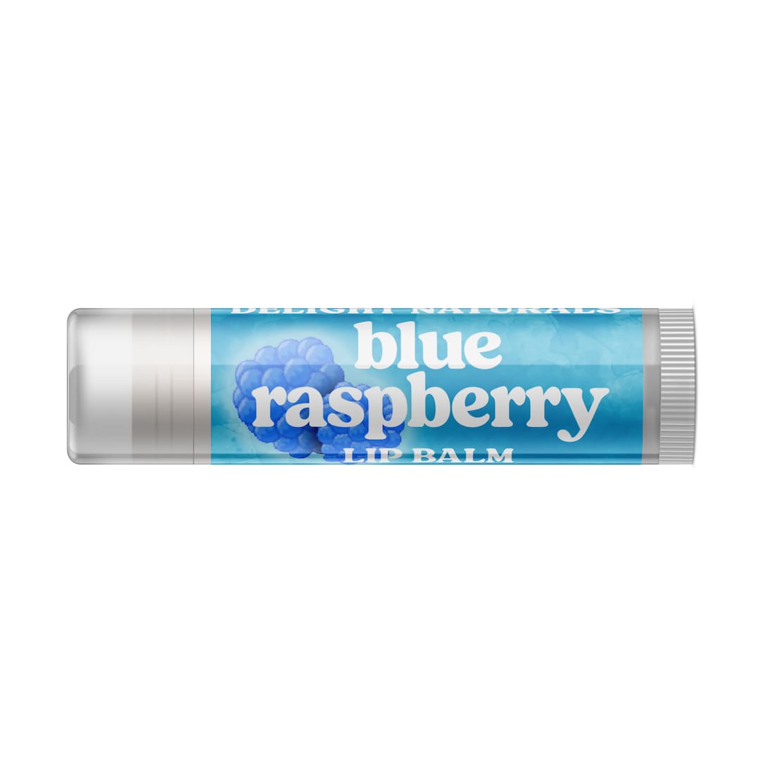 Delight Naturals Jumbo Blue Raspberry Lip Balm - Etsy