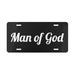 Man of God-front Auto Tag License Plate-christian Gift-believer Gift ...