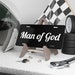 Man of God-front Auto Tag License Plate-christian Gift-believer Gift ...