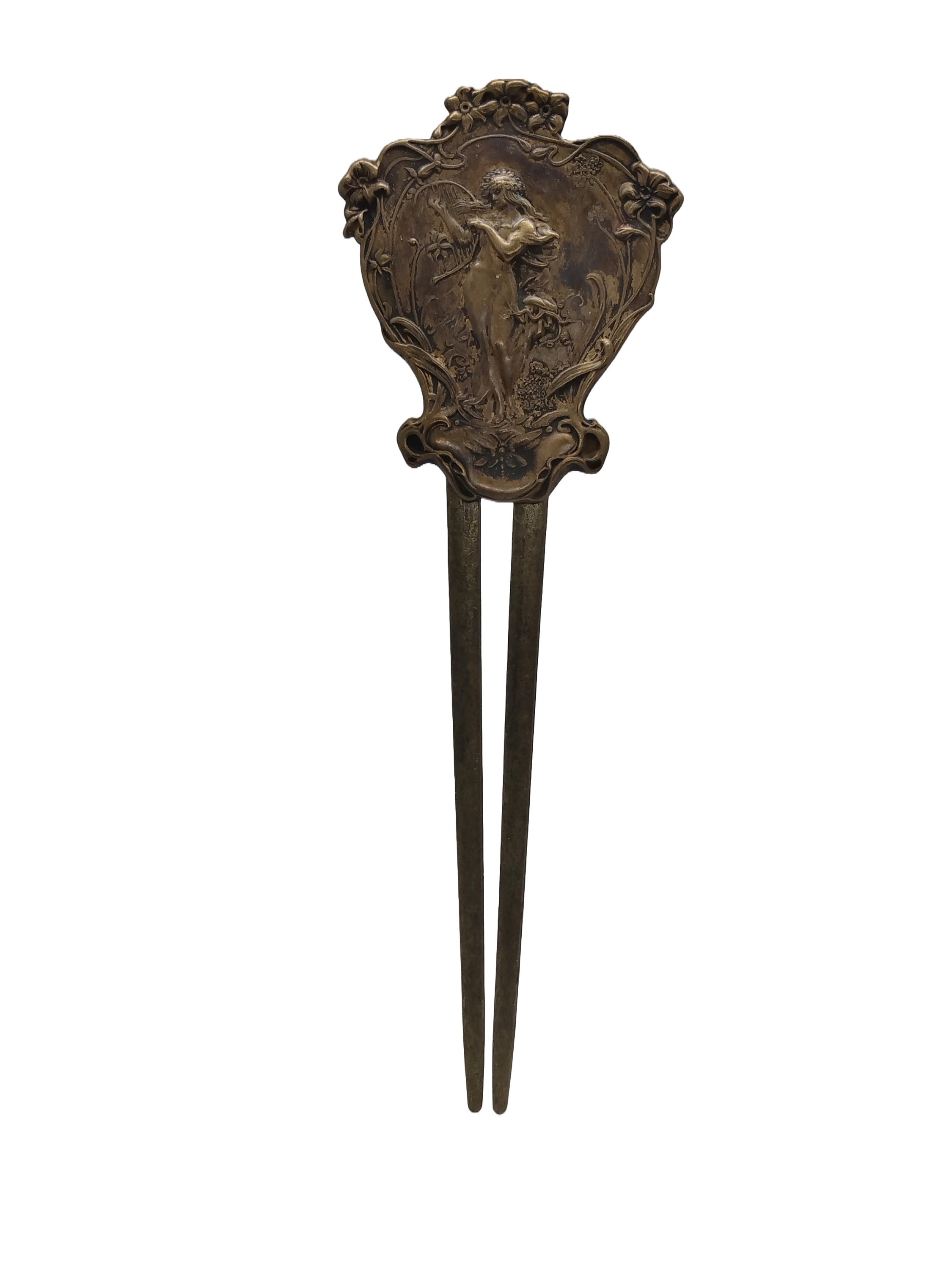 Hair Fork2 Prong Hair Forks Victorian Style Steampunk gothic Style - Etsy