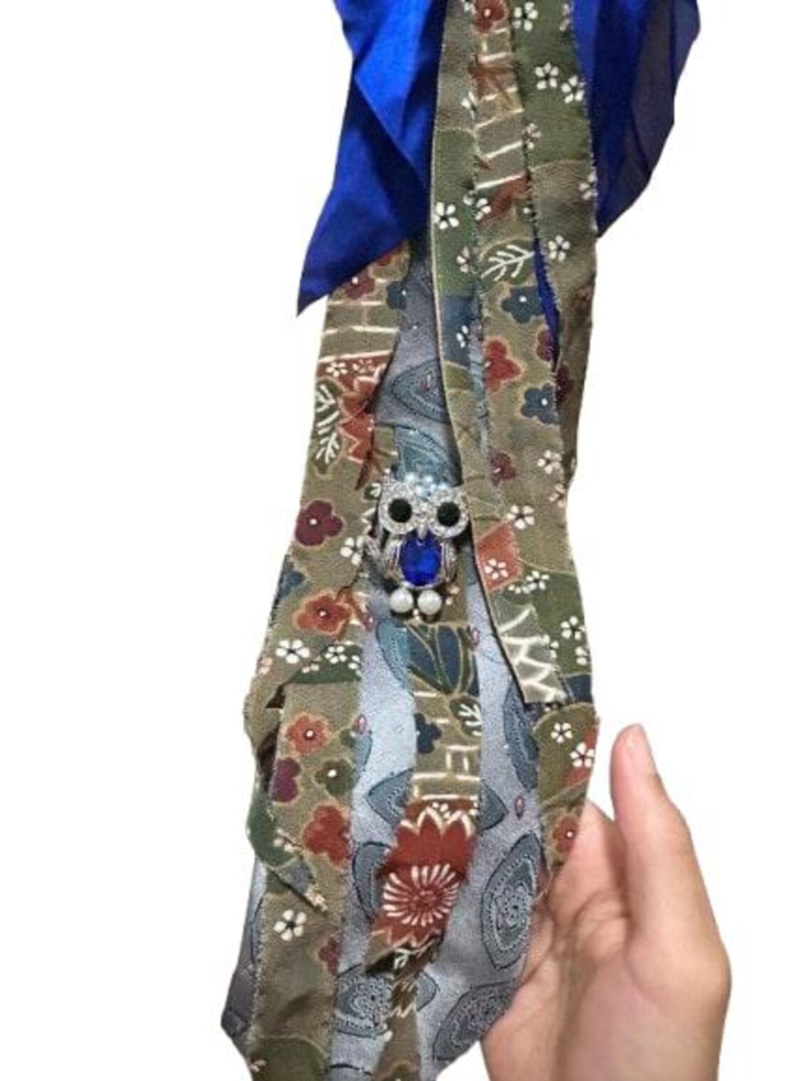 Lace Tie| Maximalism Necklace| Ladies Necktie| Bow Necklace|upcycled ...