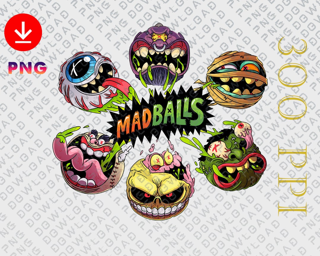 The - Madballs Blind Prints Dowload - Etsy