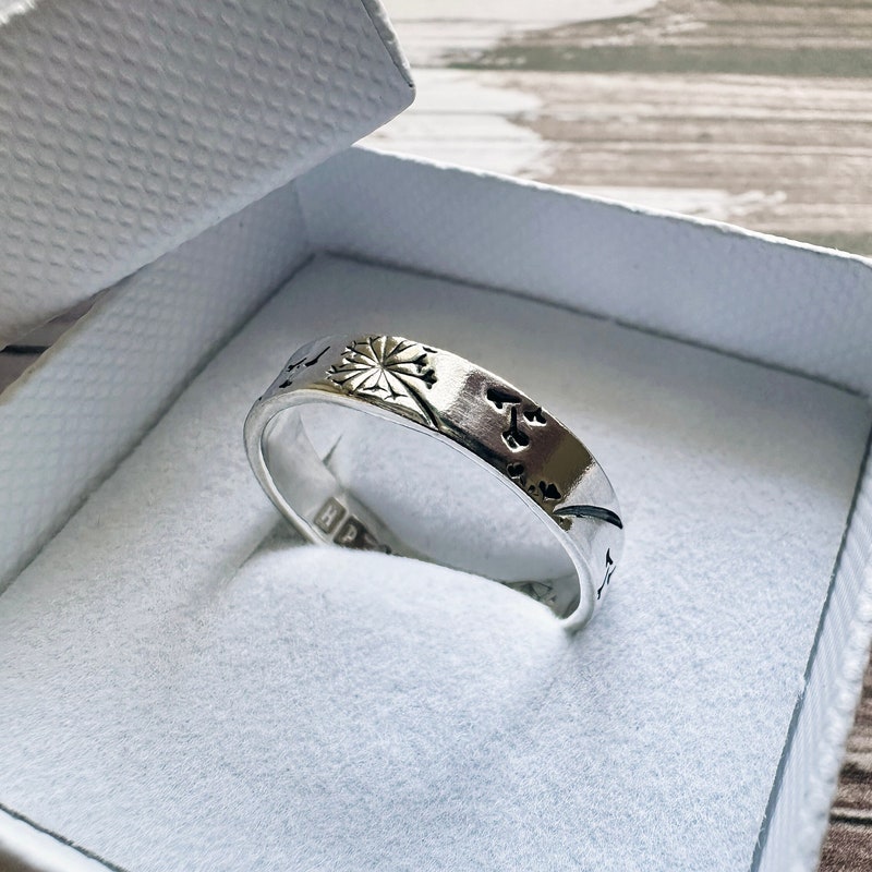 Dandelion Ring - Etsy