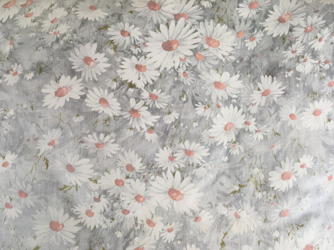 Vintage Daisy Wallpaper 100 X 50 Pieces for Projects Crafts, Backing ...