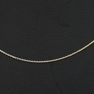 18k Yellow Gold Ladies Fancy Chain Necklace 18" Inches Long Hallmarked ...