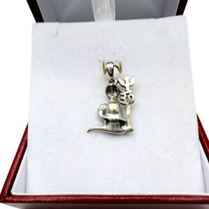 18ct Gold Lord Shiva Shivling Pendant With Trishul and Om Symbol, 2 ...