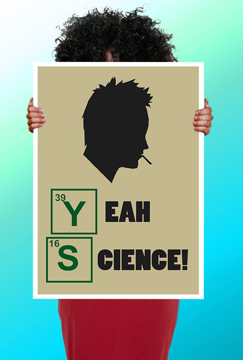 Breaking Bad Jesse Pinkman Yeah Science Art Print / Poster / | Etsy