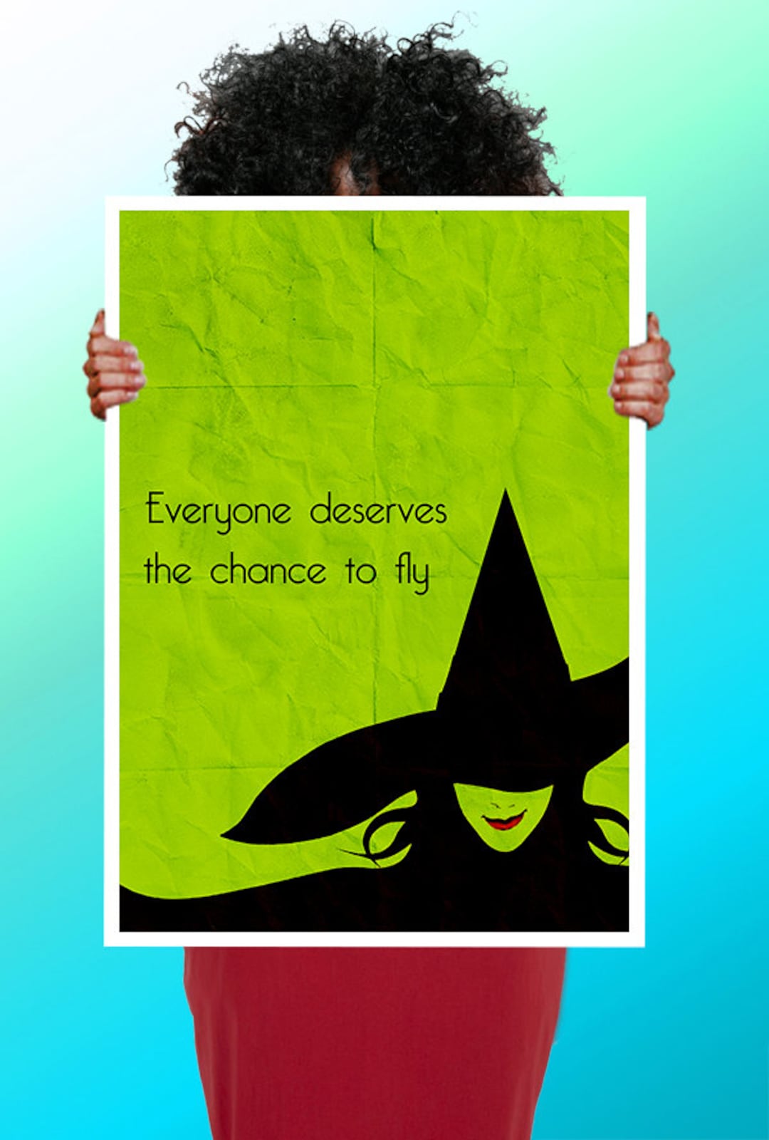Wizard of OZ Wicked Witch Musical - Art Print / Poster / Cool Art - Any ...