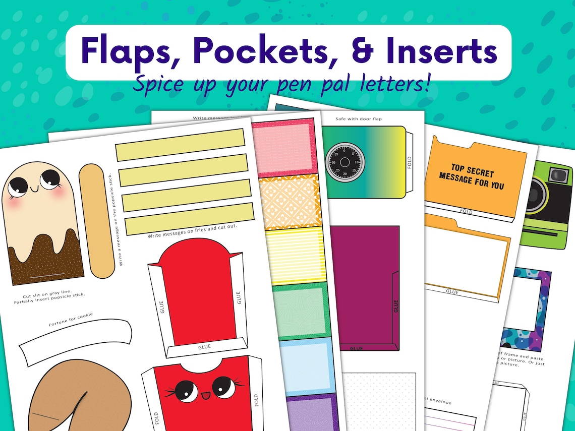 Snail Mail Kit Kids Letter Writing Kit - Etsy