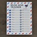 Snail Mail Tracker - Pen Pal Tracker - Etsy