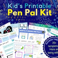 Printable Pen Pal Tracker Form, Pen Pal Organizer, Organization Form ...