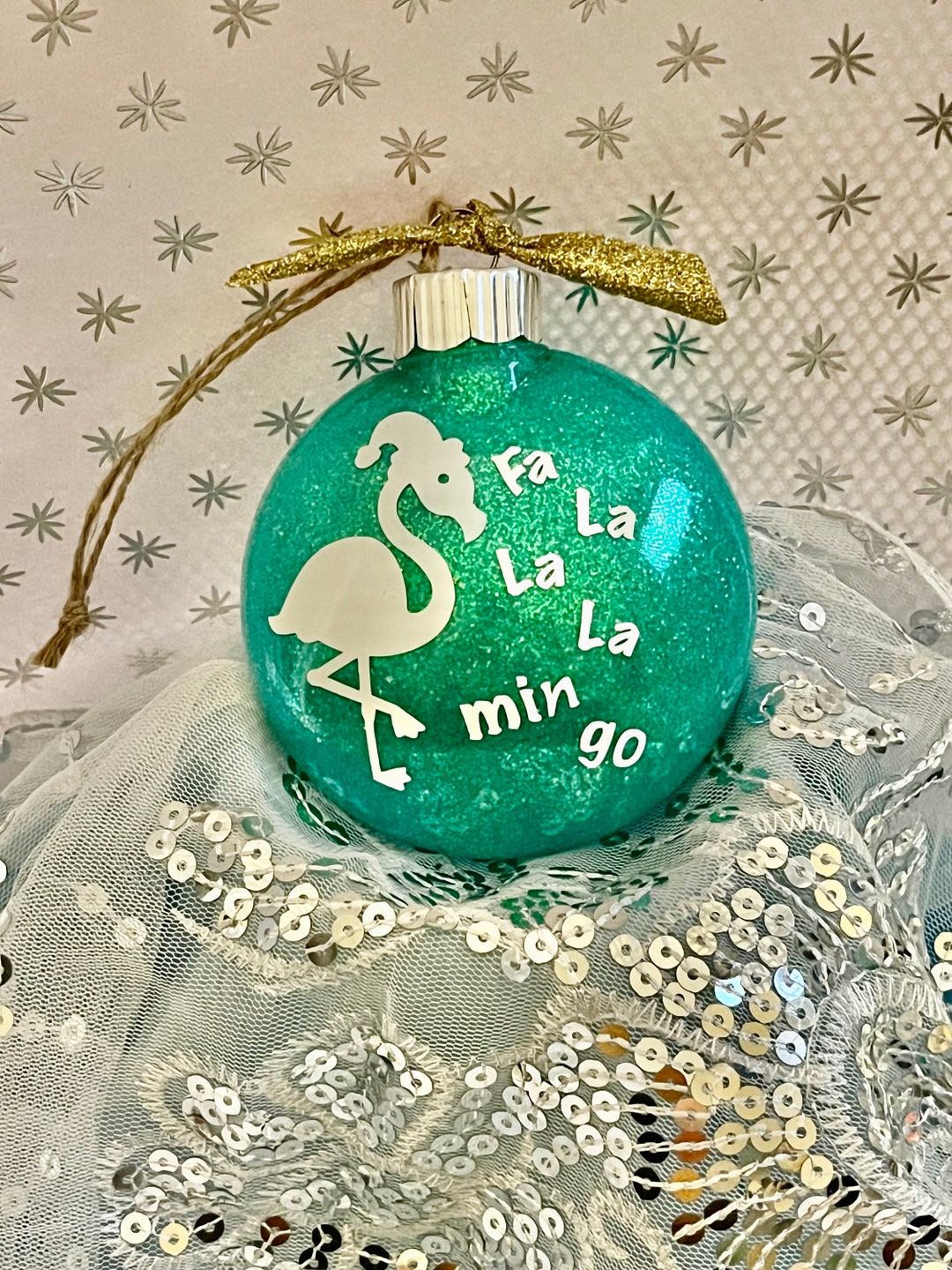 Fa La La La Mingo Beach Ornament - Etsy