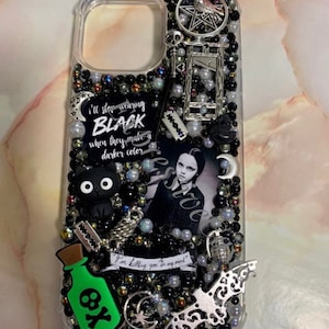 Wednesday Addams Family Retro TV Series Movie Samsung iPhone Case Phone ...