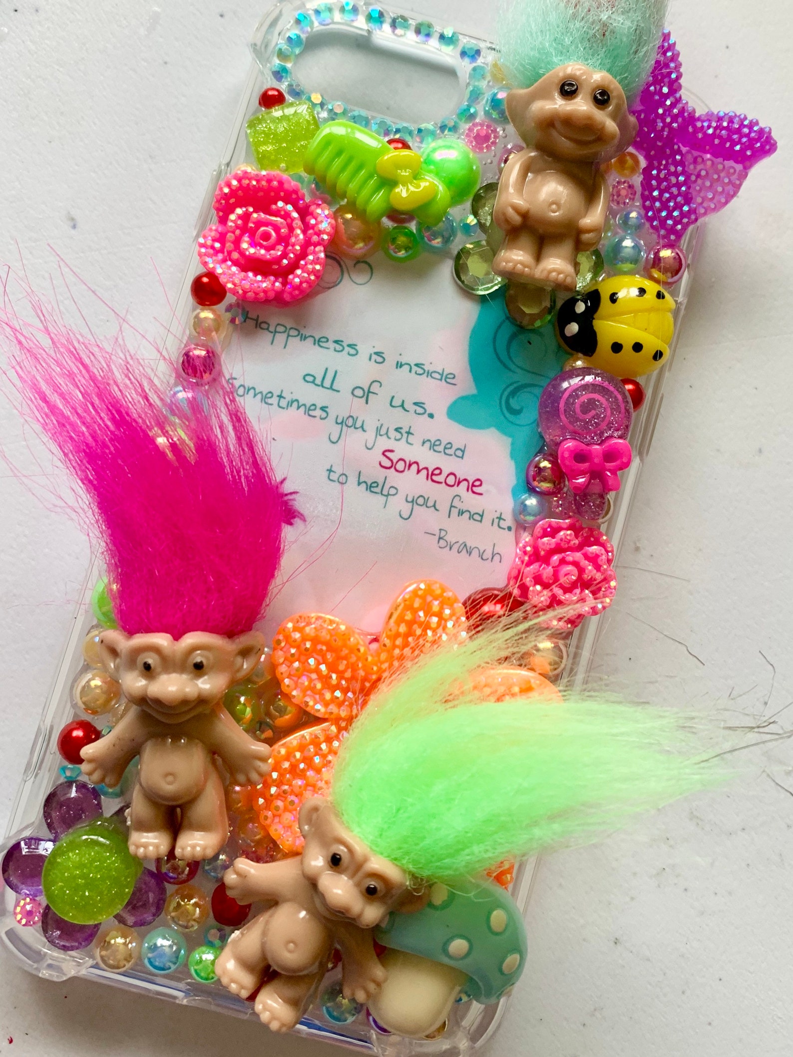 Colorful TROLLS Made to Order Cell Phone Case Iphone X 5 6 7 8 | Etsy