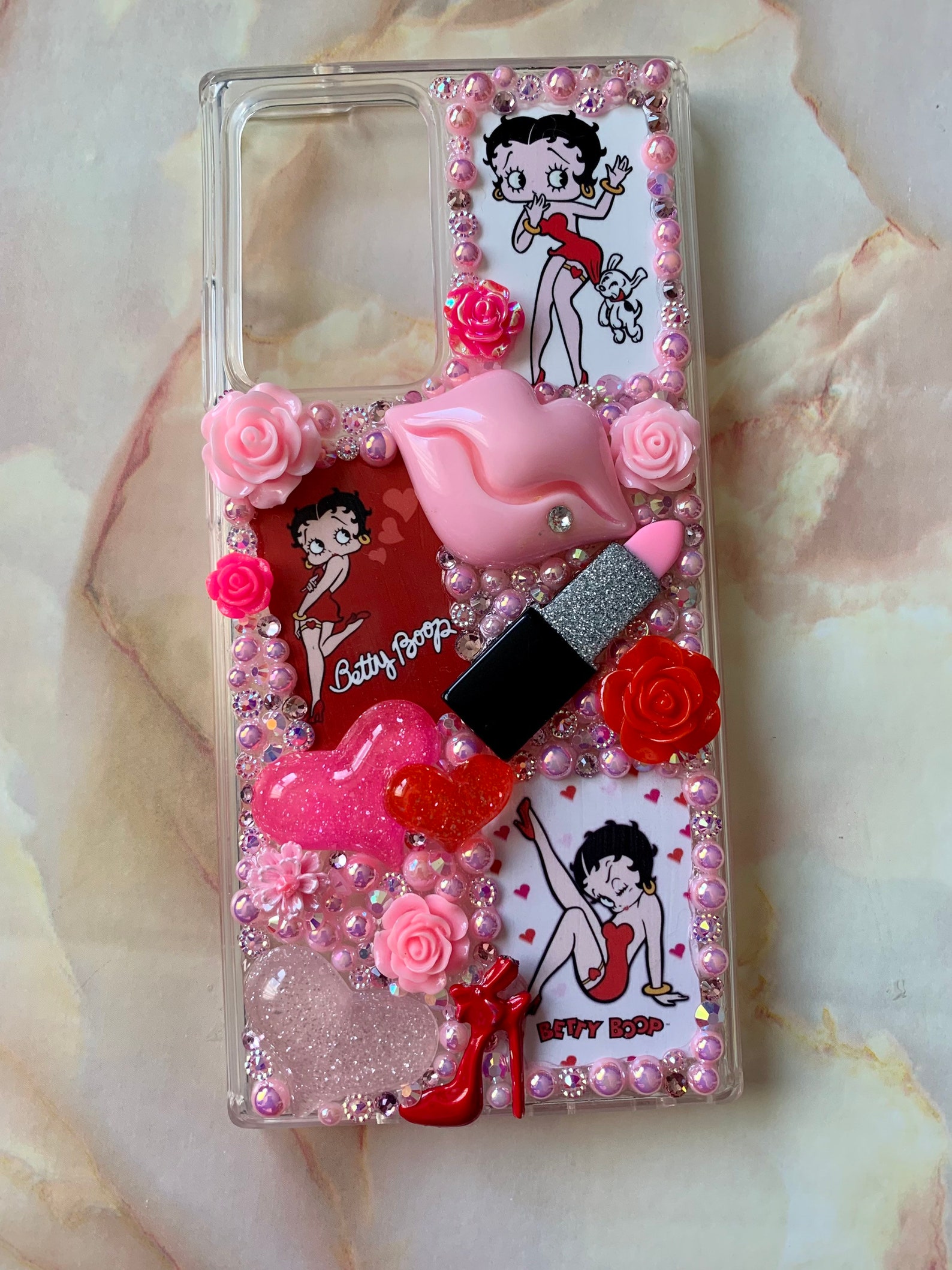 Betty Boop Cartoon Phone Cover Samsung iPhone Case Galaxy Google - Etsy