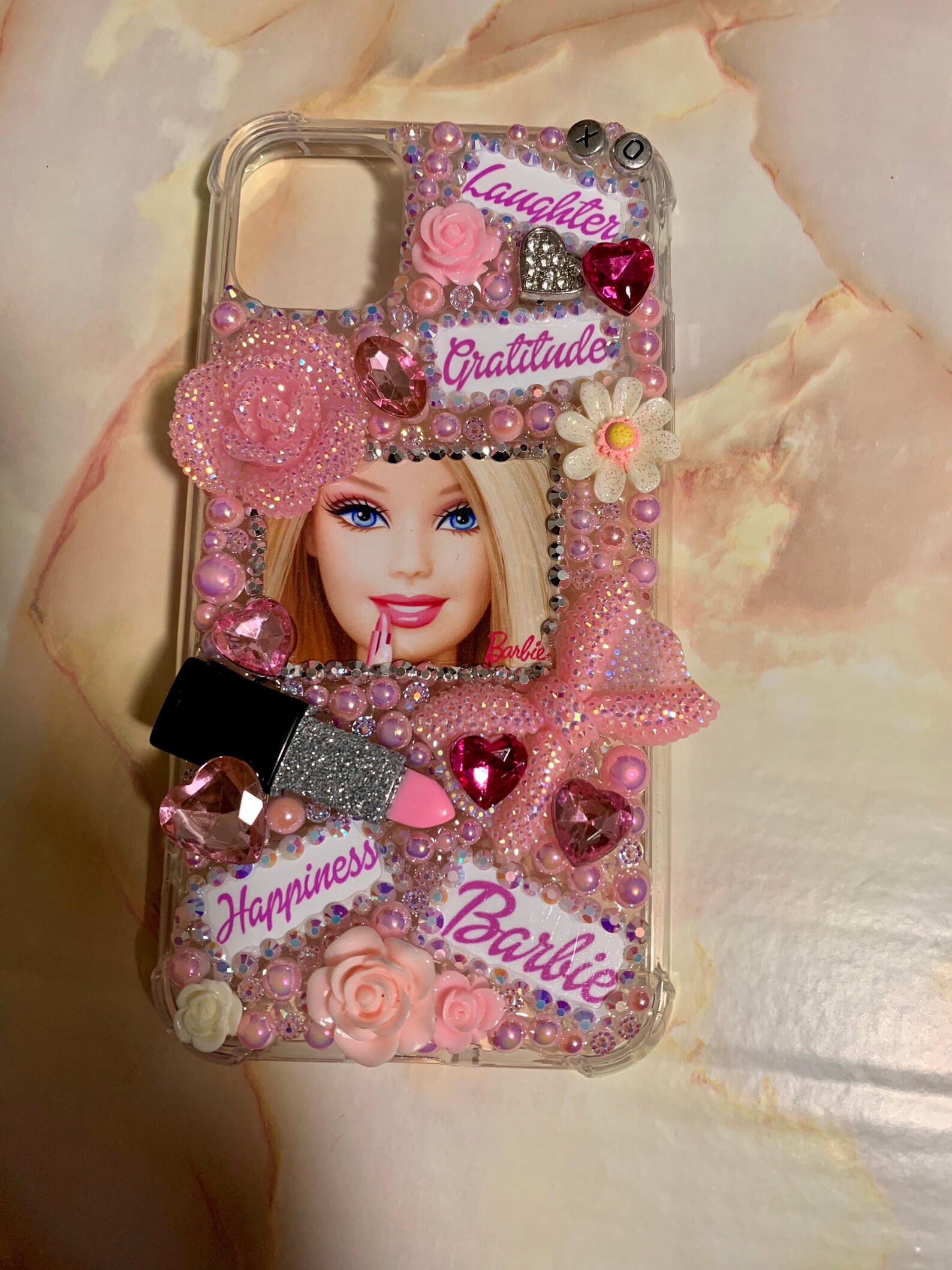 Happiness Is.....barbie Iphone Samsung Galaxy Note 5 6 7 8 9 | Etsy