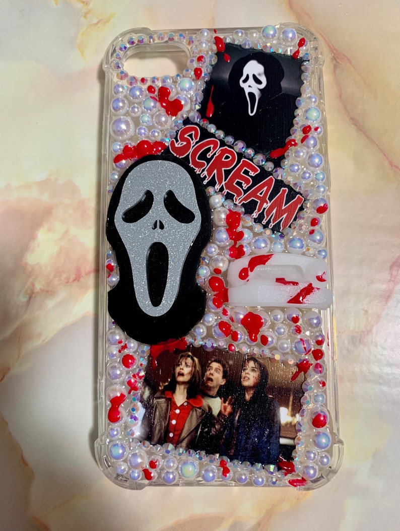 SCREAM Horror Scary Movie Phone Cover Samsung Iphone Case - Etsy