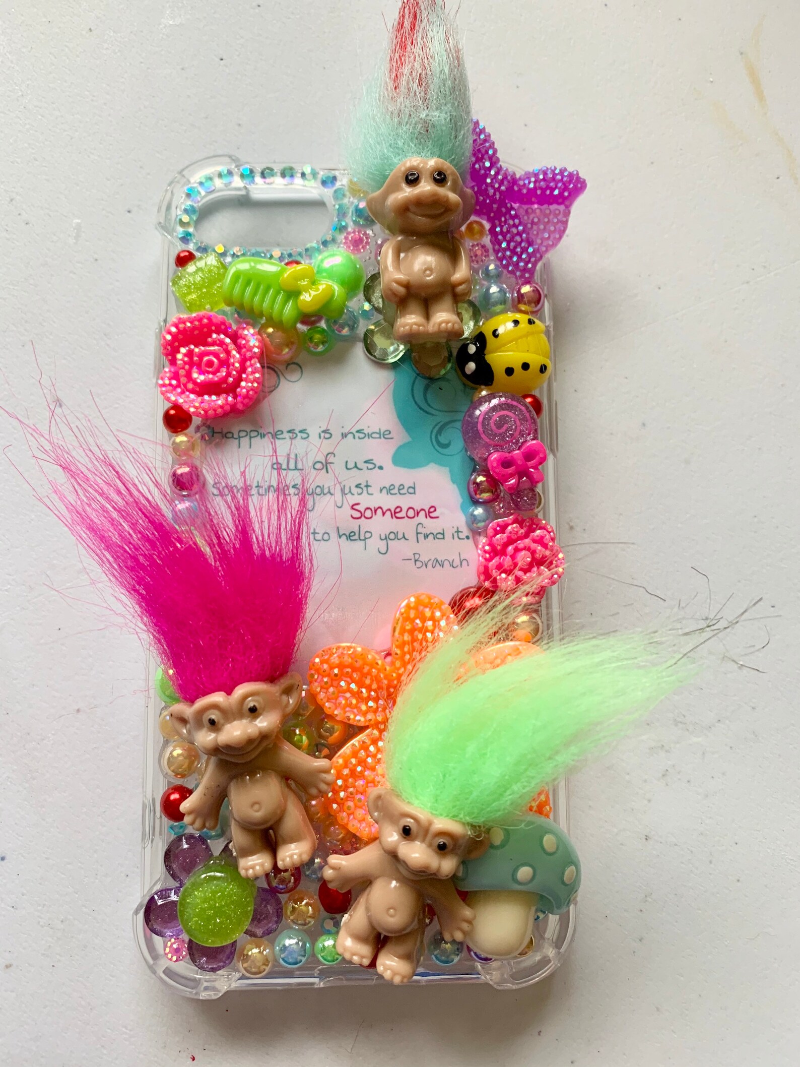 Colorful TROLLS Made to Order Cell Phone Case Iphone X 5 6 7 8 | Etsy