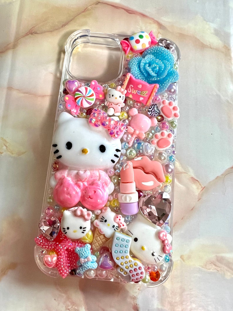Kitty Cat Handmade Made to Order Cell Phone Case Cover Iphone - Etsy