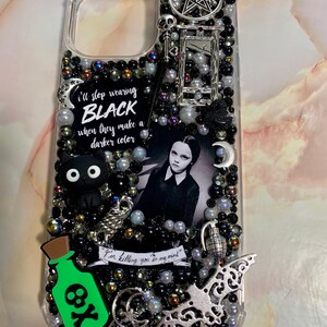 Wednesday Addams Family Retro TV Series Movie Samsung iPhone Case Phone ...