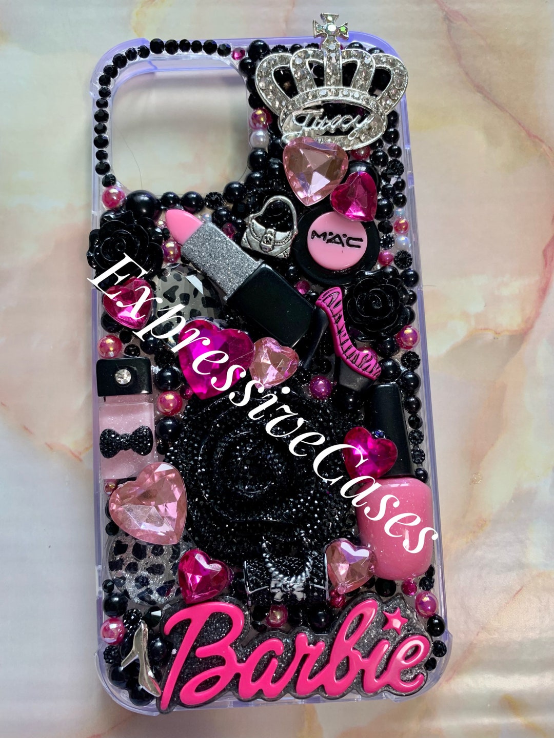 Ultimate Bling Leopard Make up Handmade MOST PHONES Case Cell - Etsy