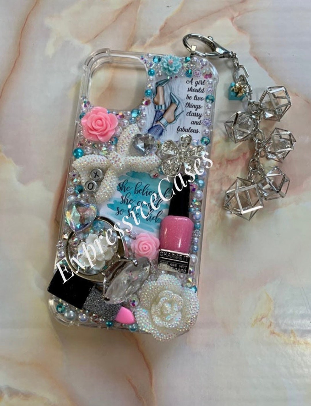 Glam Women Handmade MOST PHONES Case Cell Cover iPhone Samsung - Etsy