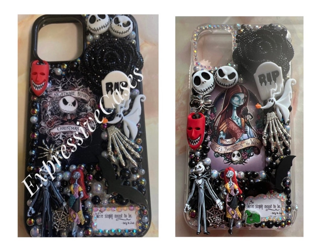 Sally Jack NIGHTMARE BEFORE CHRISTMAS Tim Burton iPhone Case Phone ...