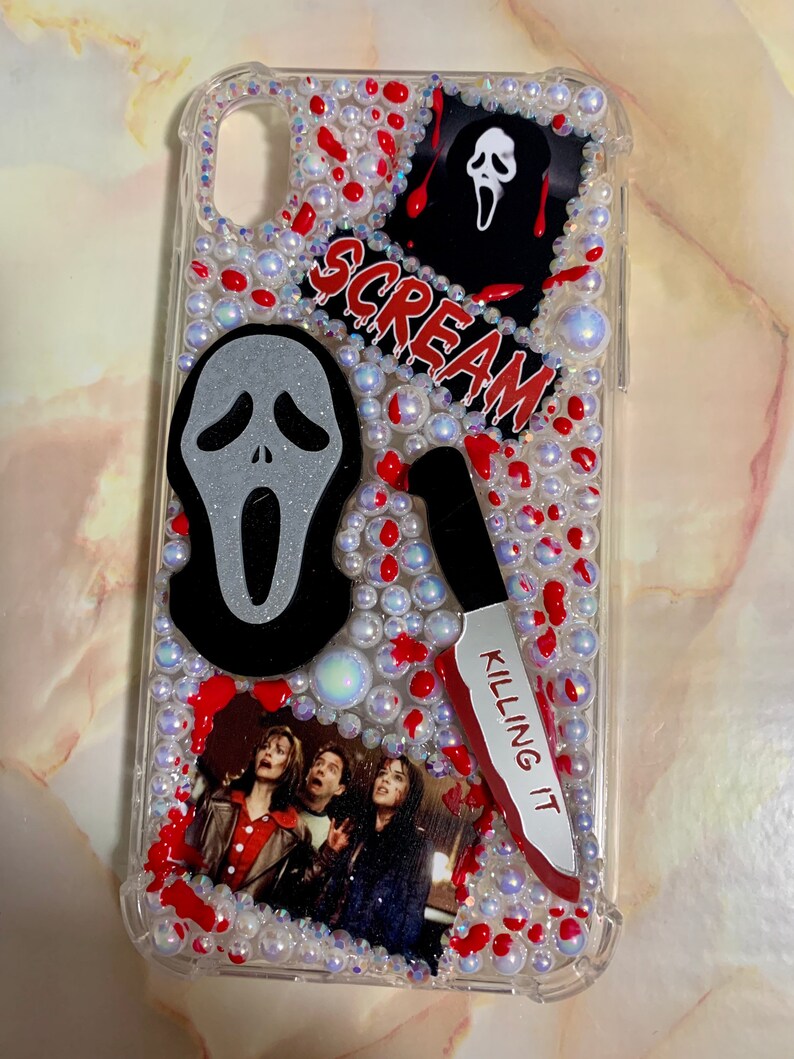 SCREAM Horror Scary Movie Phone Cover Samsung Iphone Case - Etsy