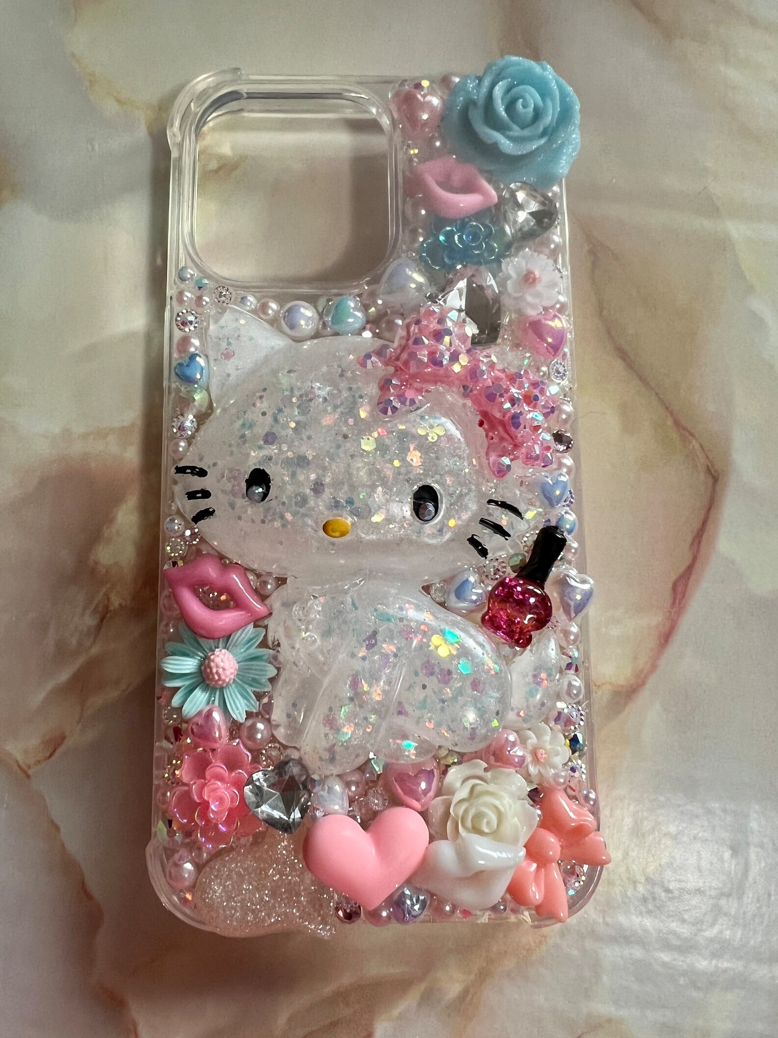 Large Kitty Cat Handmade Made to Order Cell Phone Case - Etsy