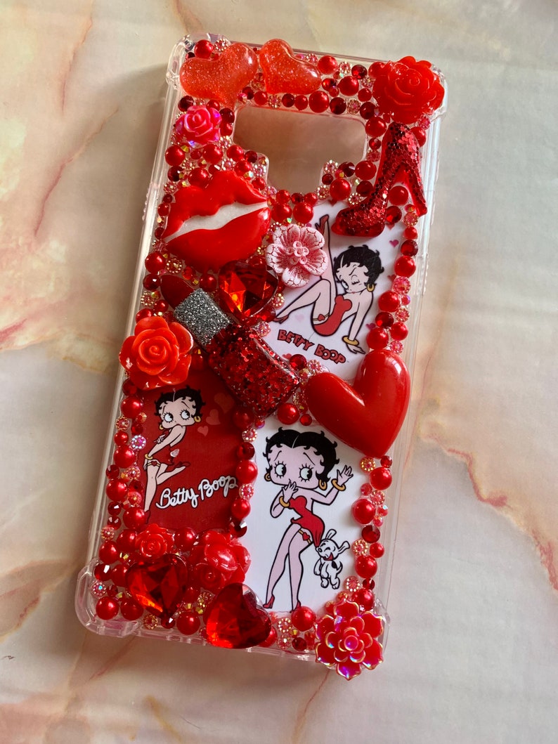 Betty Boop Cartoon Phone Cover Samsung iPhone Case Galaxy Google - Etsy