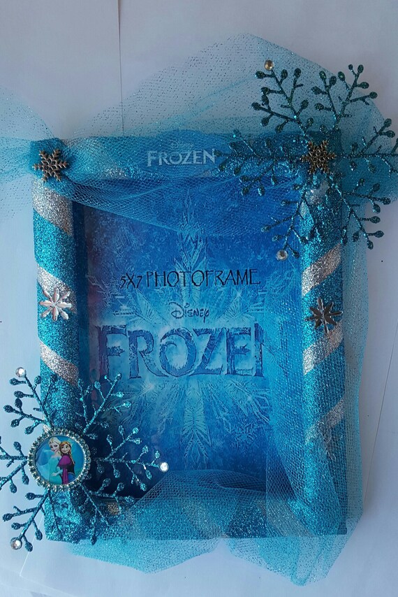 Frozen Picture Frame Very Sparkly | Etsy