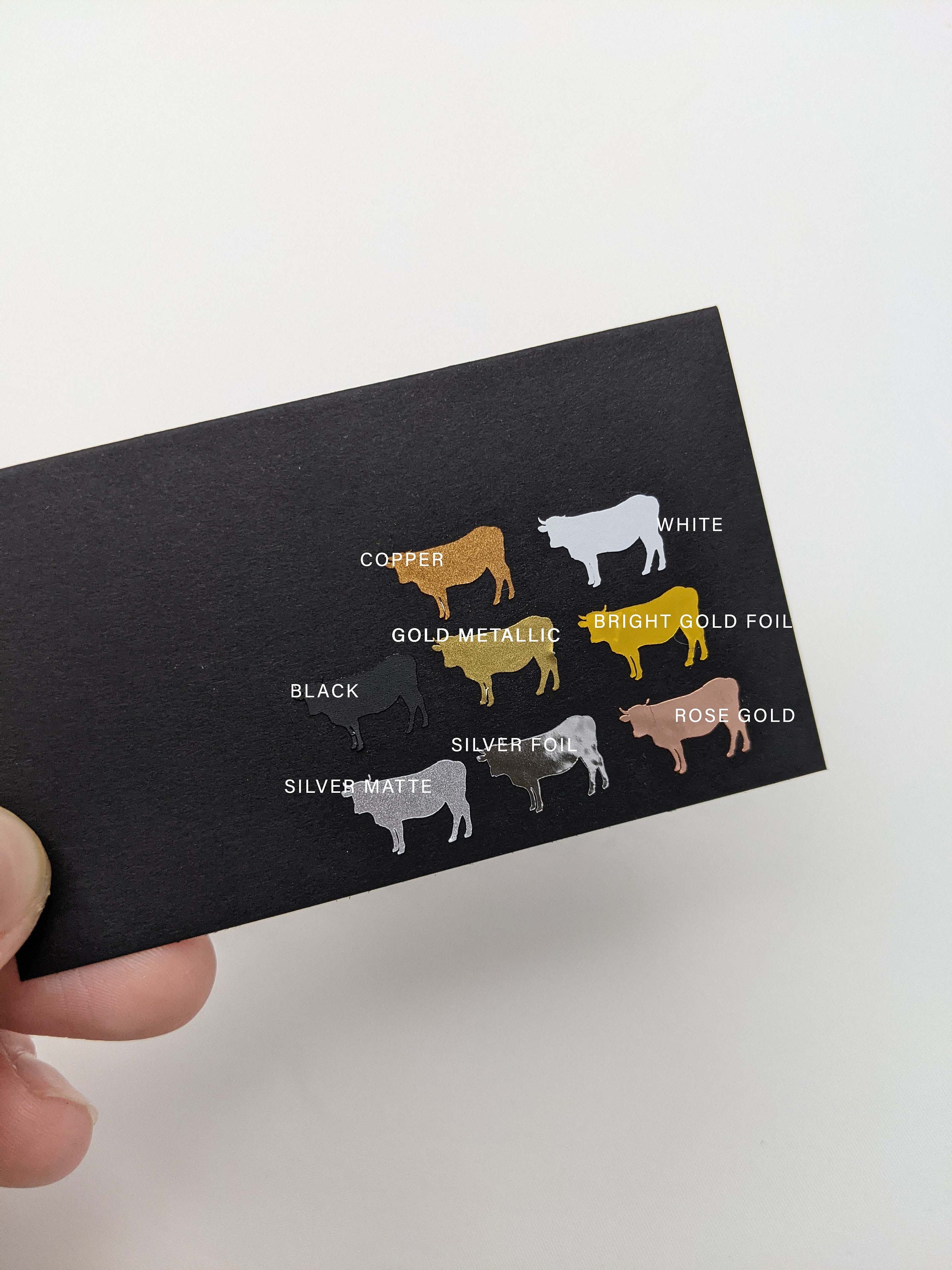 Gold Entree Stickers Meal Choice Stickers Wedding Meal | Etsy