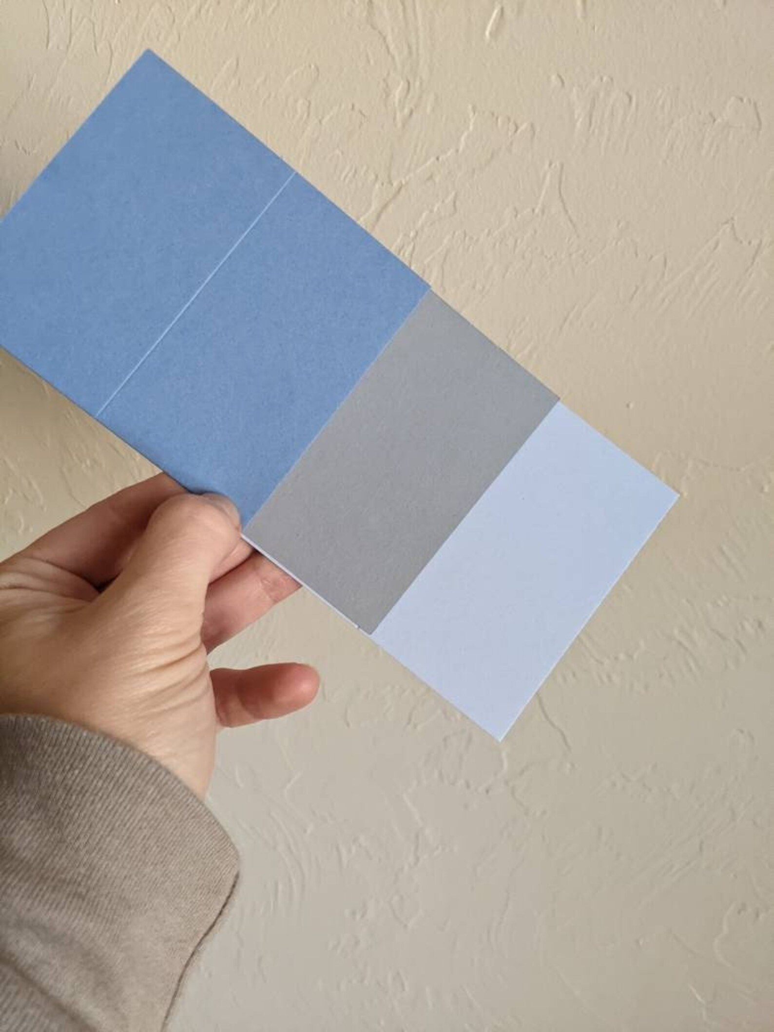 Blue Place Cards Dusty Blue Placards Escort Cards | Etsy