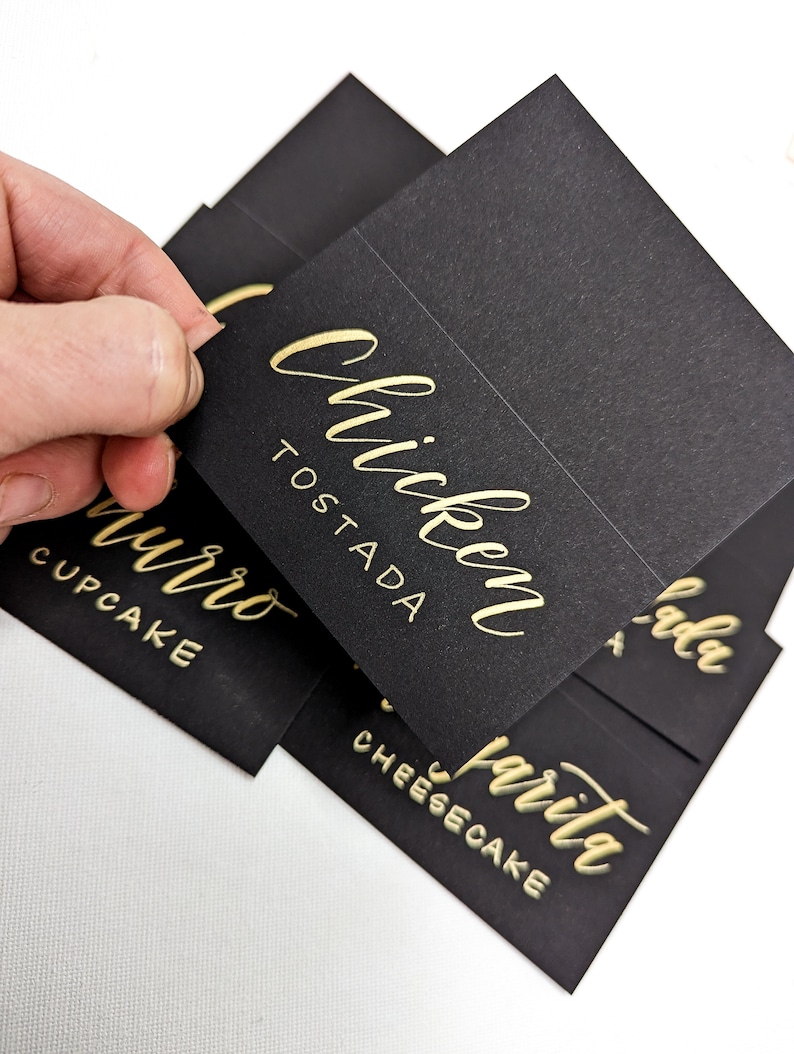 Calligraphy Buffet Cards Wedding Buffet Labels Wedding - Etsy