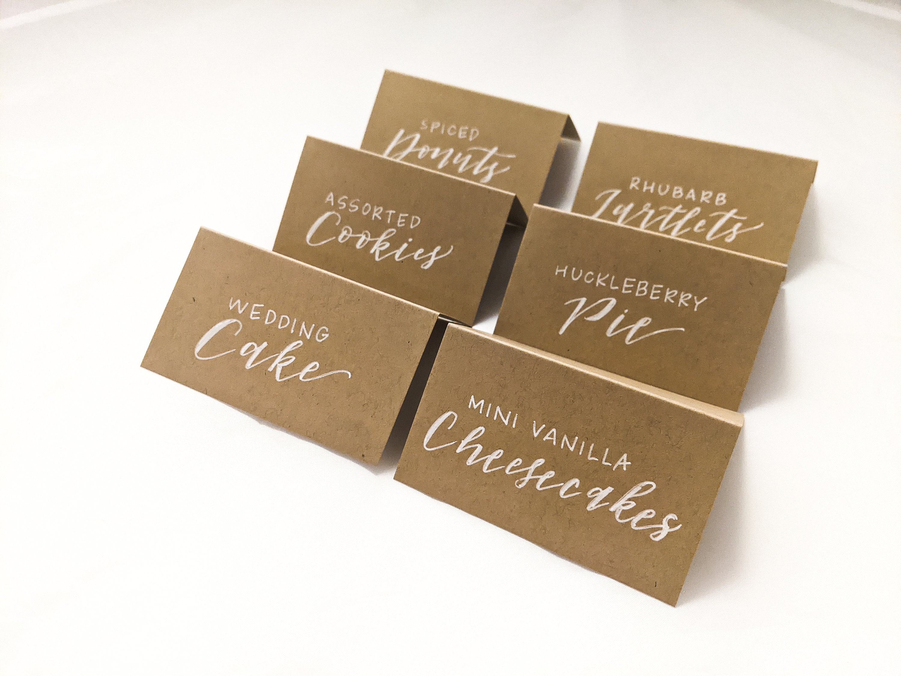 Dessert Bar Cards Wedding Dessert Bar Labels Wedding | Etsy