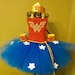 Wonder Woman Tutu Dress | Etsy