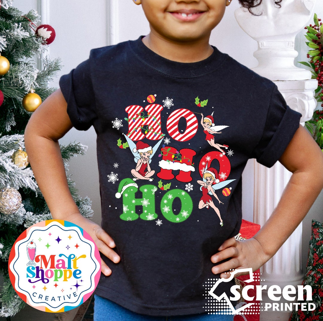 MALT SHOPPE Disney Ho Ho Ho Tinker Bell Tink Peter Pan Christmas ...