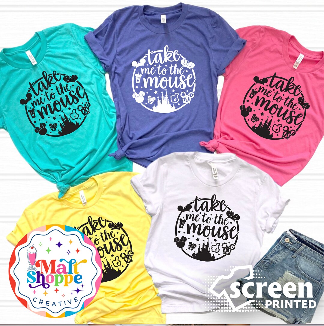 MALT SHOPPE Disney Mickey Take Me to the Mouse Disneyland Disney World ...