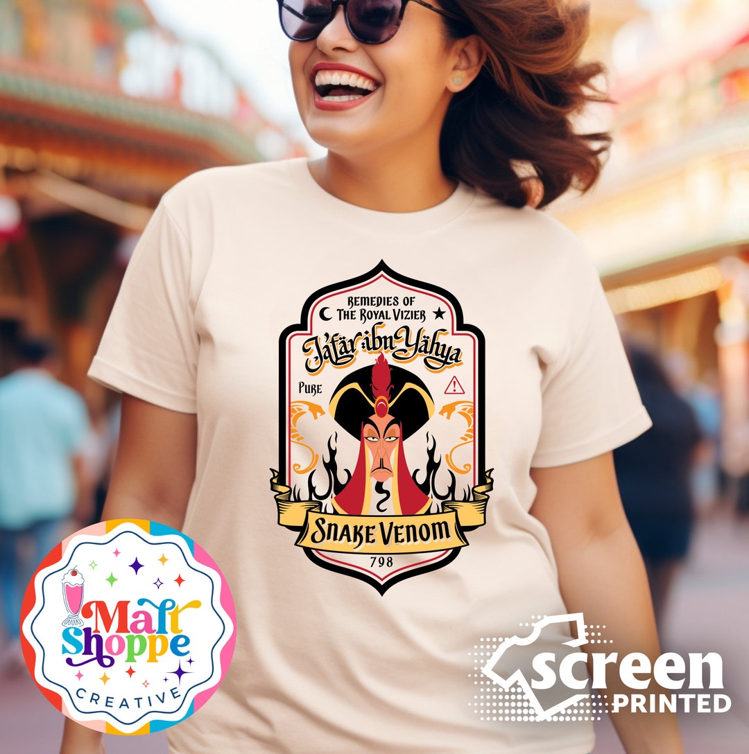 MALT SHOPPE Disney Jafar Agrabah Aladdin Disney Villain Shirt Tank ...