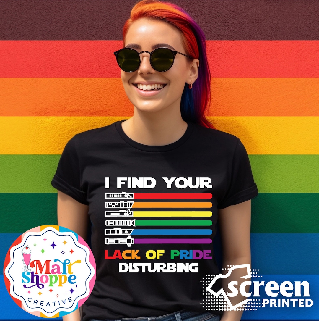 MALT SHOPPE Pride Star Wars Lack of Pride Disturbing LGBTQIA+ Gay Days ...